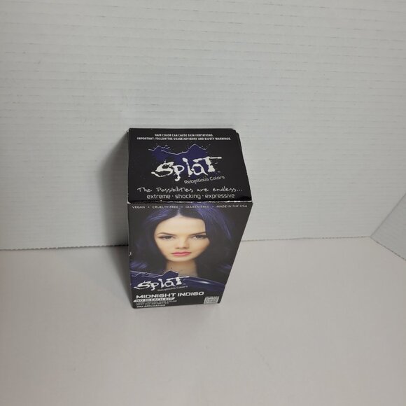 Splat | Hair | Splat Midnight Indigo Hair Dye No Bleach Semipermanent ...